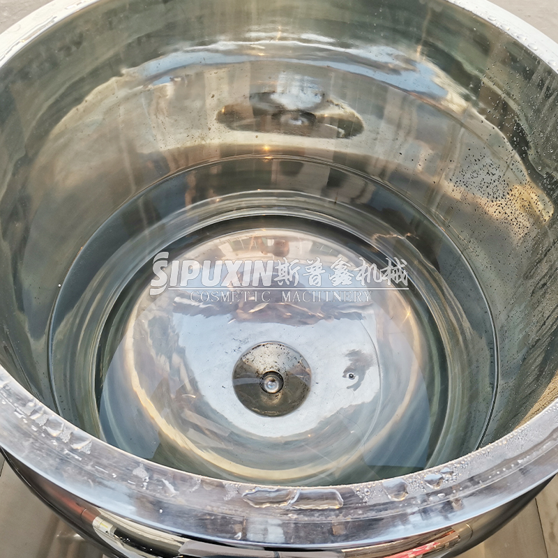 SPX Upper Homogenizer with Steam Pipe Vacuum Homogenizer Emulsifier ...