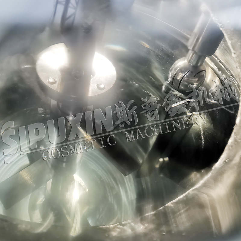 SPX New Vacuum Sealed Mixing Tank Detergent Making Machine Cosmetic ...