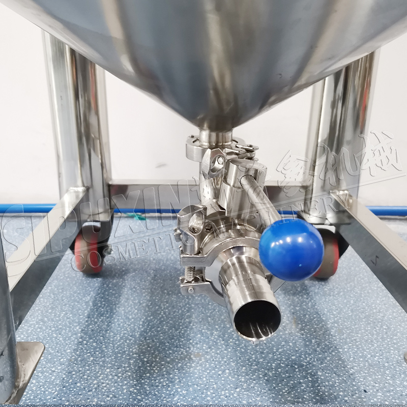 100L Perfume Pneumatic Dispersion Tank with Liquid Level Mirror Perfume ...