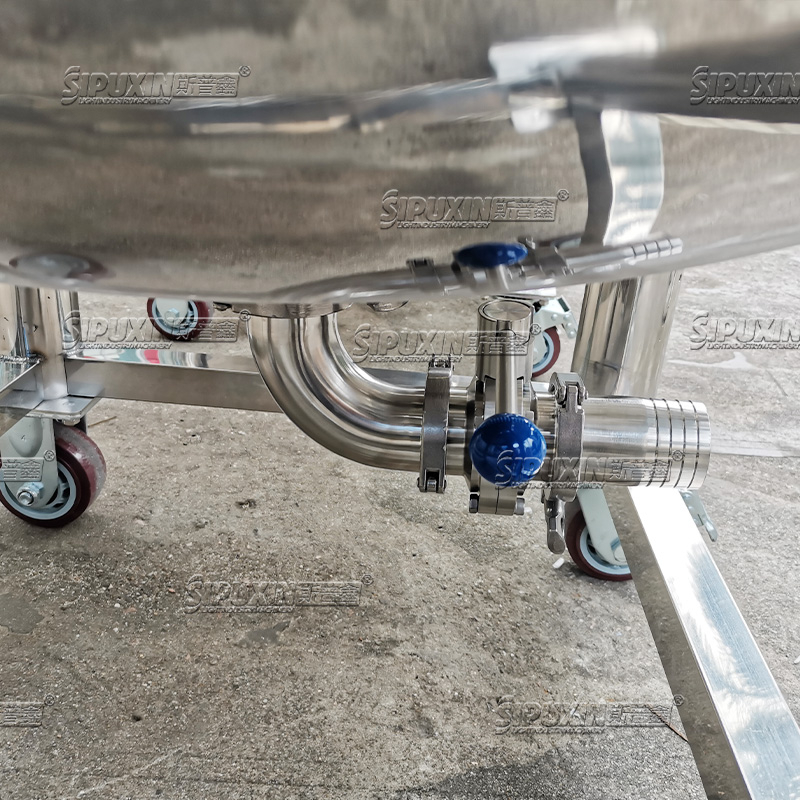 SPX Factory Manufacture Perfume Pneumatic Mixing Storage Tank - Buy ...