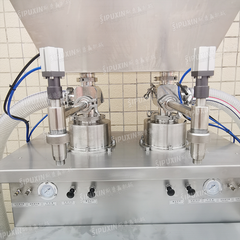 SPX Double Head Vertical Automatic Liquid Filling Machine - Buy Paste ...