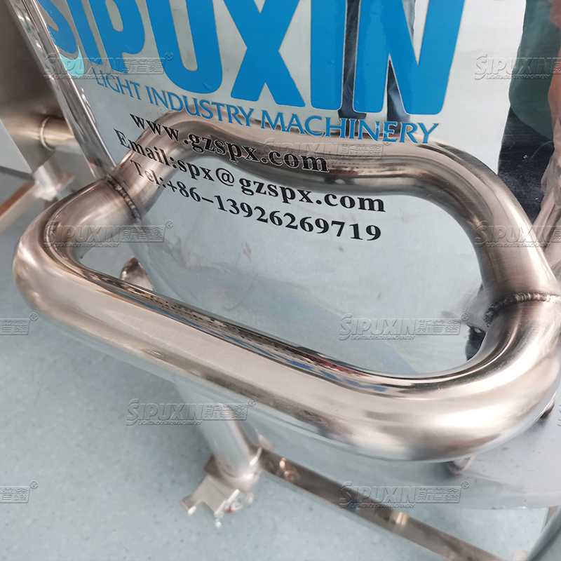 SPX Mini Horizontal Motor Electric Heating Mixing Tank - Buy small ...