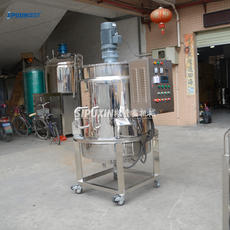 500L Industrial Shampoo Detergent Bleach Products Mixing Pot with ...