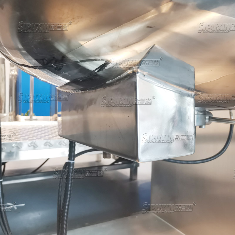 Duplex Hydraulic Electric Heating Vacuum Emulsifier Machine With PLC ...